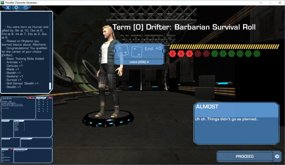 Traveller Character Generator (TCG) – RPGsuite